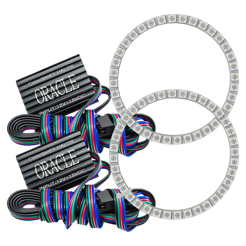 Oracle Ford Explorer Sport Trac 08 LED Fog Halo Kit - ColorSHIFT SEE W