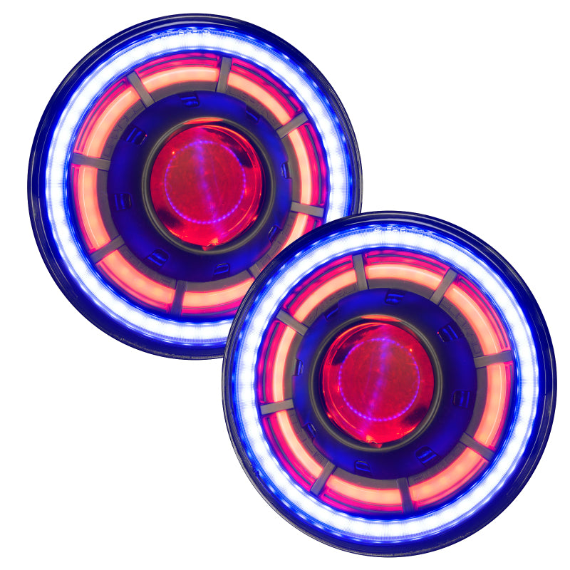 ORACLE Lighting 0718 Jeep Wrangler JK Oculus 7in ColorSHIFT BiLED Proj