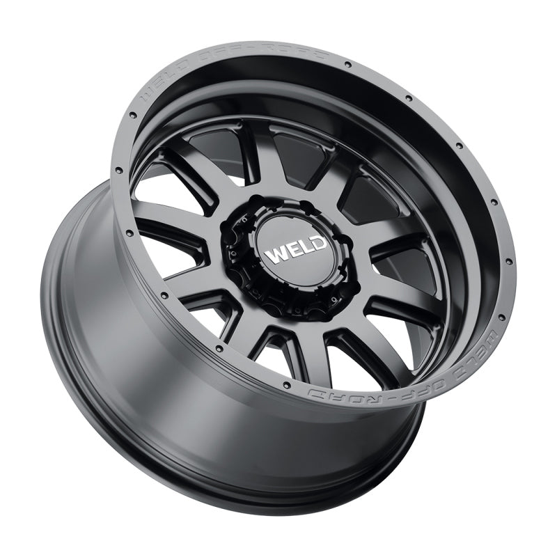 Weld Off-Road W101 20X9.0 Stealth 5X114.3 5X127 ET20 BS5.75 Satin Blac