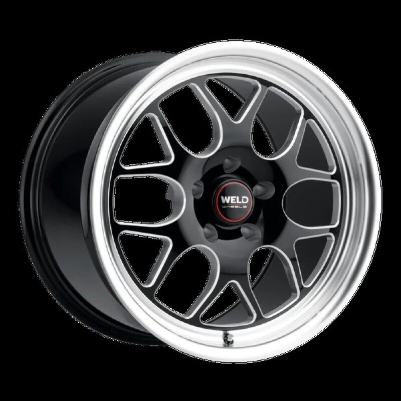 Weld Solana Drag 20x5 / 5x115 BP / ET-33 / 78.1mm Bore - Gloss Black M