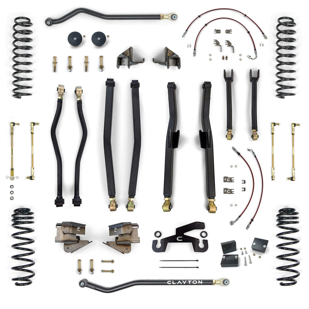 Jeep Wrangler 392 Premium 3.5 Inch Long Arm Lift Kit 2021+ JL Clayton