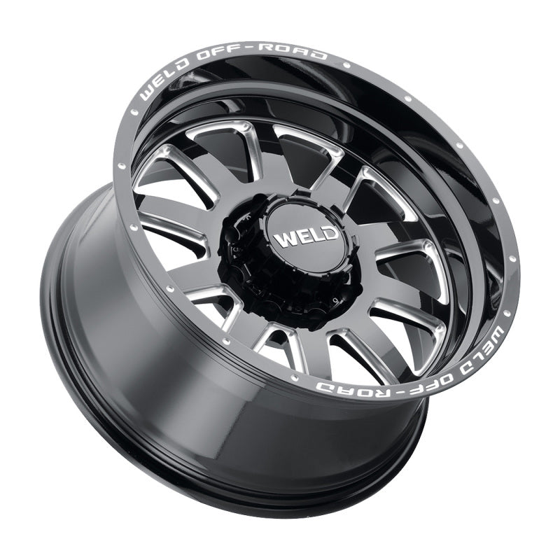 Weld Off-Road W102 20X9.0 Stealth 8X170 ET00 BS5.00 Gloss Black MIL 12